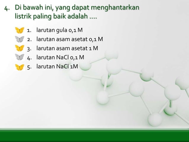 Larutan elektrolit dan non elektrolit | PPTX