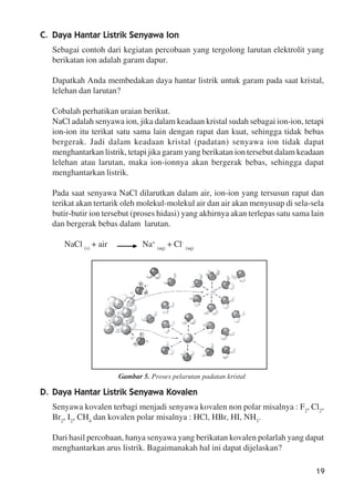 Larutan Elektrolit dan Nonelektrolit | PDF