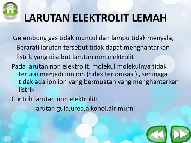 Larutan elektrolit dan non elektrolit | PPTX