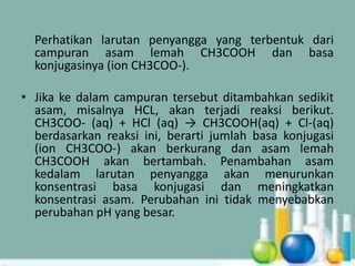 Larutan penyangga | PPTX