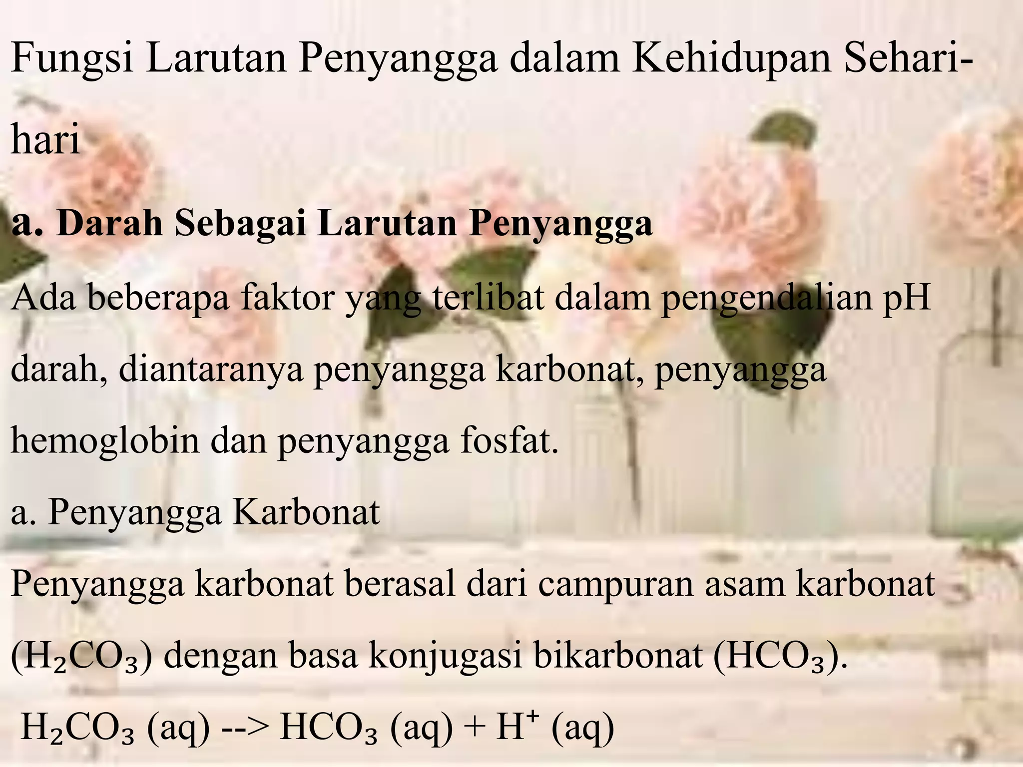 Larutan penyangga | PPTX