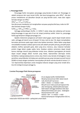 Larutan penyangga berperan dalam kehidupan sehari | DOCX