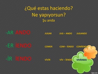 La rutina diaria | PPTX