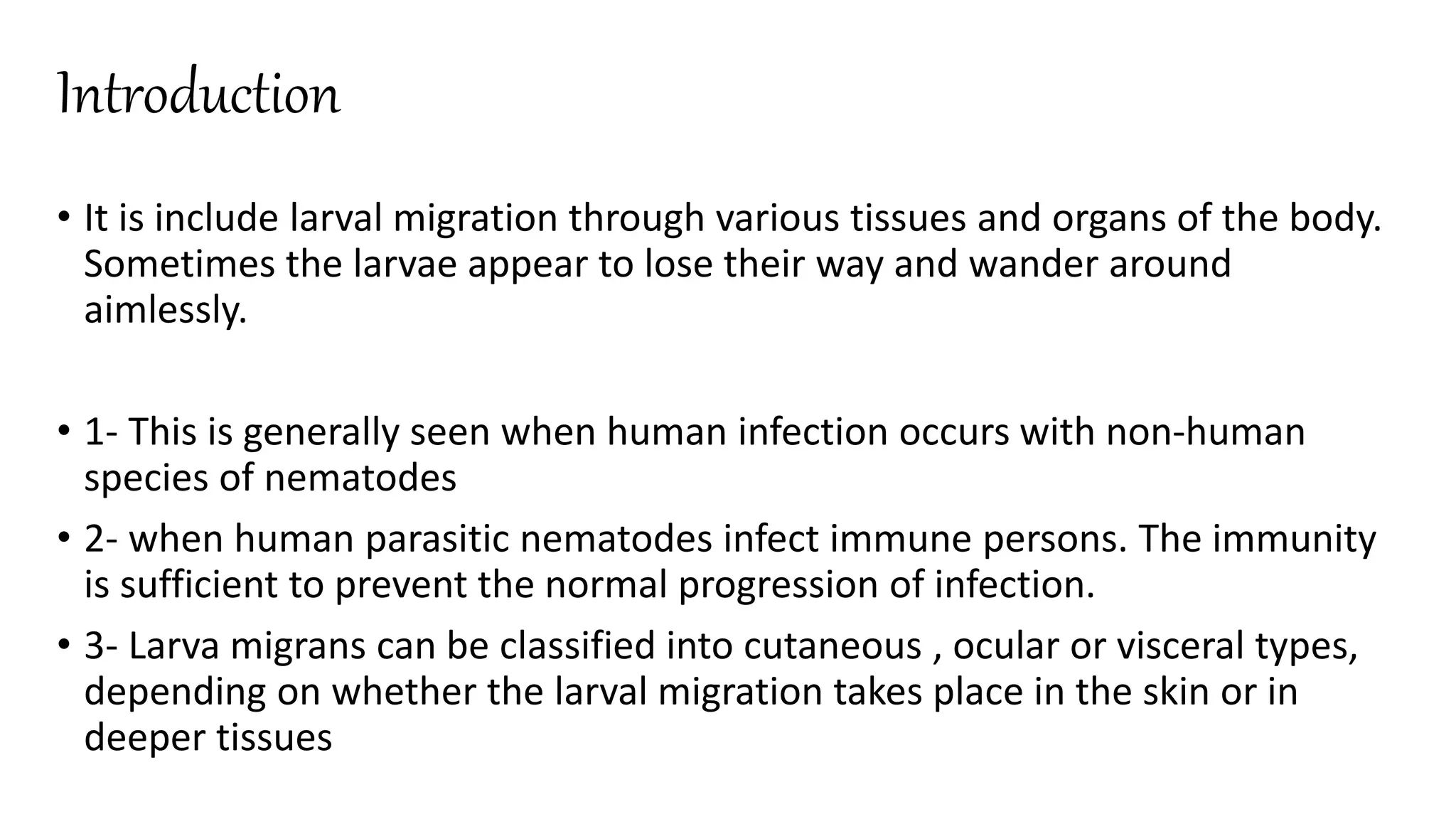 Larva migrans | PPTX