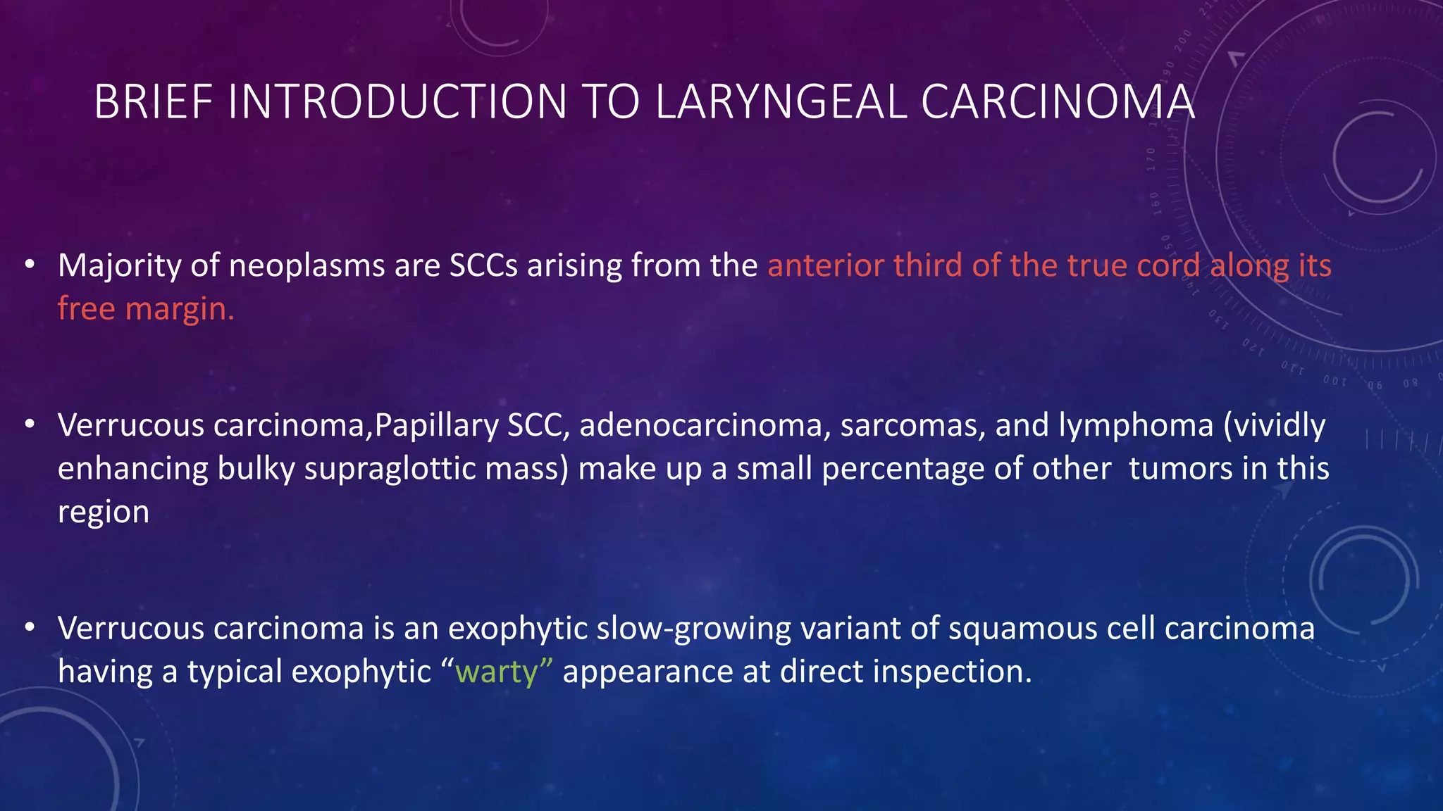 Laryngeal carcinoma Imaging | PPTX