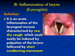 Laryngeal diseases | PDF