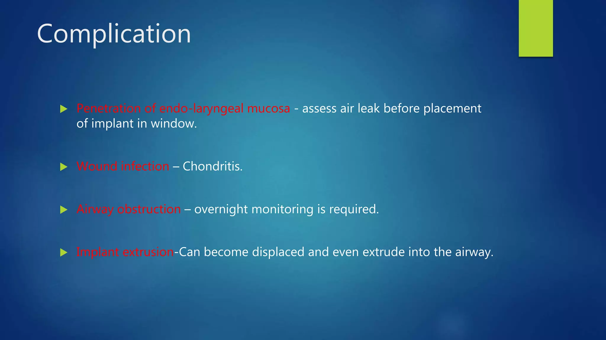 Laryngeal framework surgery | PPTX