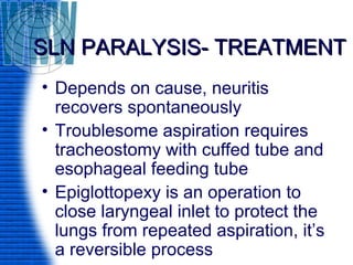 Laryngeal paralysis | PPT