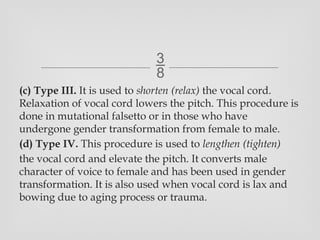 types of laryngeal Paralysis Ear Nose Throat.pptx