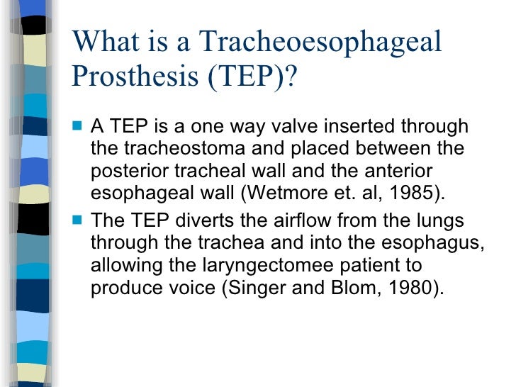 Laryngectomy Rehabiliation1