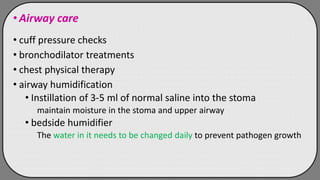 Laryngectomy post op | PDF