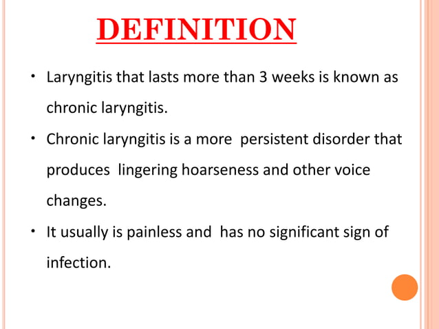 Laryngitis | PDF | Lung and Respiratory Health | Diseases and Conditions