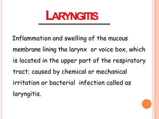 Laryngitis | PDF