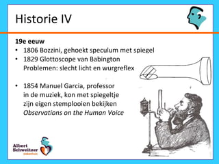 Laryngologie Van Toen Naar Nu | PPT