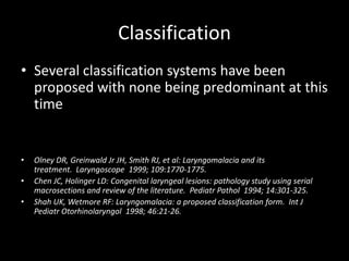 Laryngomalacia | PPTX