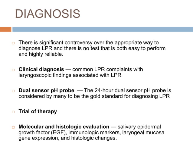 Laryngo pharyngeal reflux (lpr) | PPTX | Ear, Nose and Throat ...