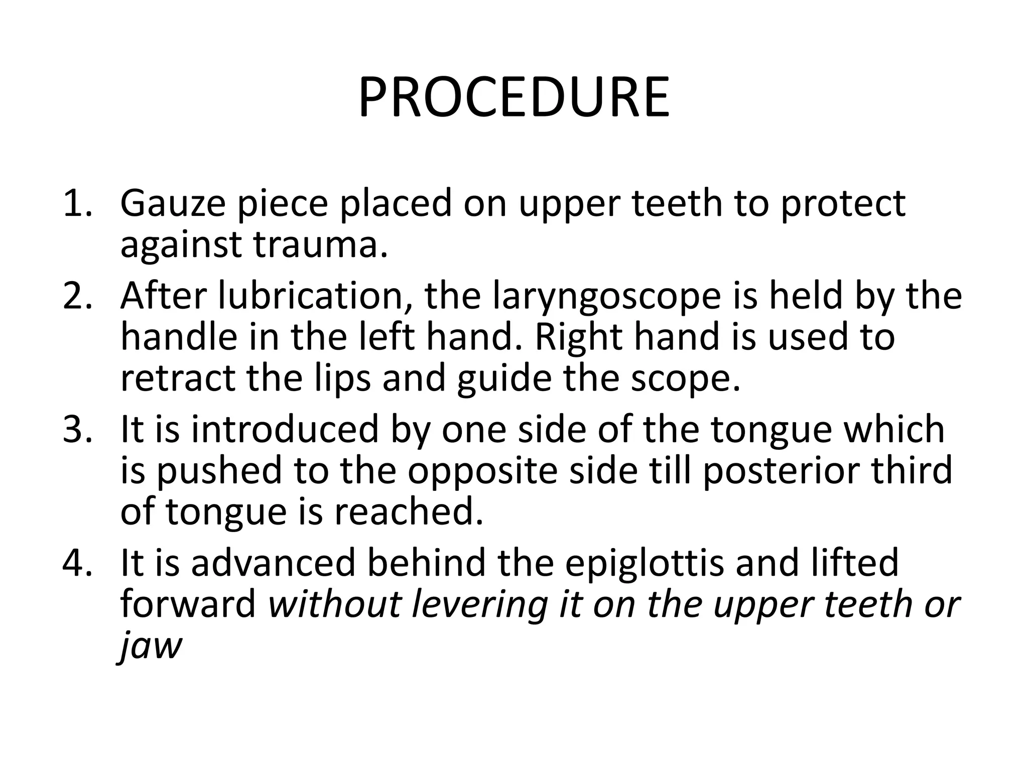 Laryngoscope | PPTX