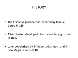 laryngoscope class by Dr Sandeep Singh Jadon ppt.pptx
