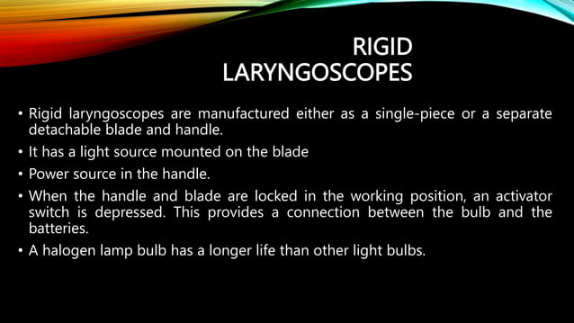 Laryngoscopes and types of laryngoscope and how to use fiberoptic ...