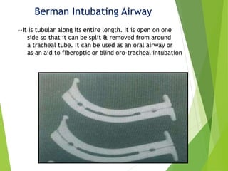 #Laryngoscopes face mask-airway & endotracheal tubes | PPTX