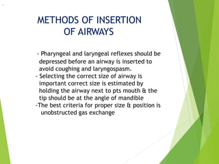 #Laryngoscopes face mask-airway & endotracheal tubes | PPTX