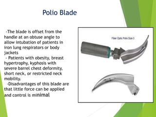 #Laryngoscopes face mask-airway & endotracheal tubes | PPTX