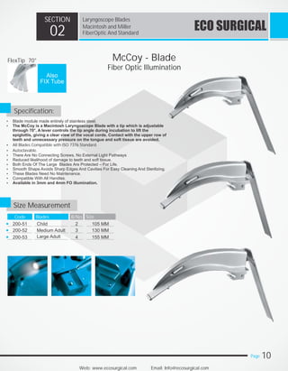 Laryngoscopes catalogue 2017 updated | PDF