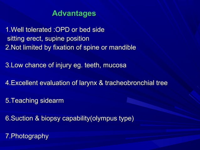 Laryngoscopy | PPT | Ear, Nose and Throat Conditions | Diseases and ...