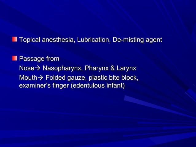 Laryngoscopy | PPT | Ear, Nose and Throat Conditions | Diseases and ...