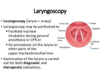 Laryngoscopy & complications | PPTX