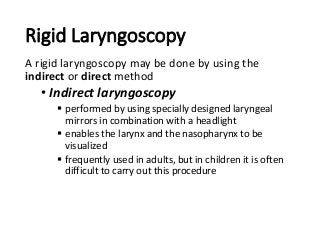 Laryngoscopy & complications | PPTX