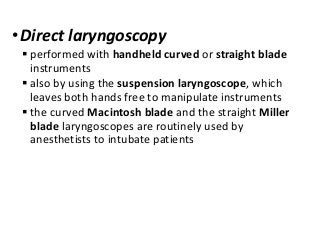 Laryngoscopy & complications | PPTX