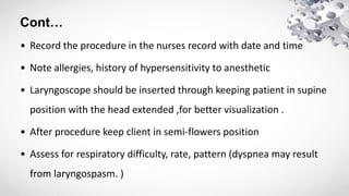 laryngoscopy thoracoscopy thoracocentesis pulmonary angiograpy.pptx