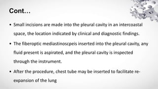 laryngoscopy thoracoscopy thoracocentesis pulmonary angiograpy.pptx
