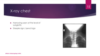 Acute Laryngotracheal infections | PPTX
