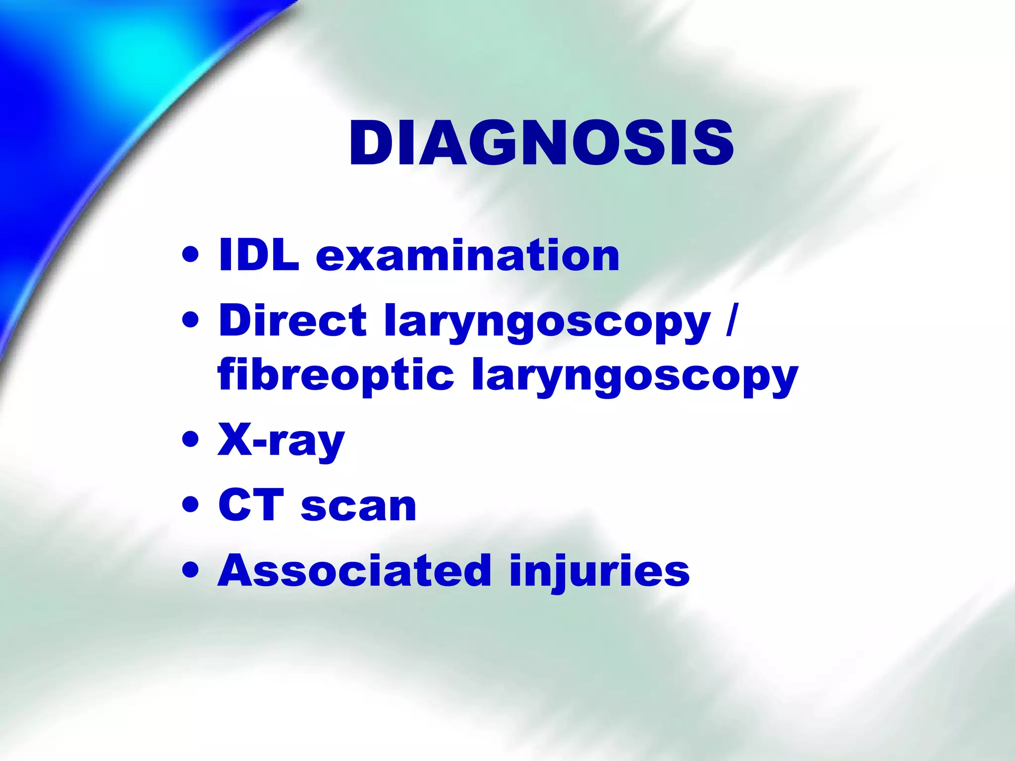 Laryngotracheal trauma | PPT