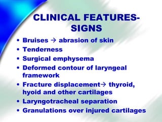 Laryngotracheal trauma | PPT