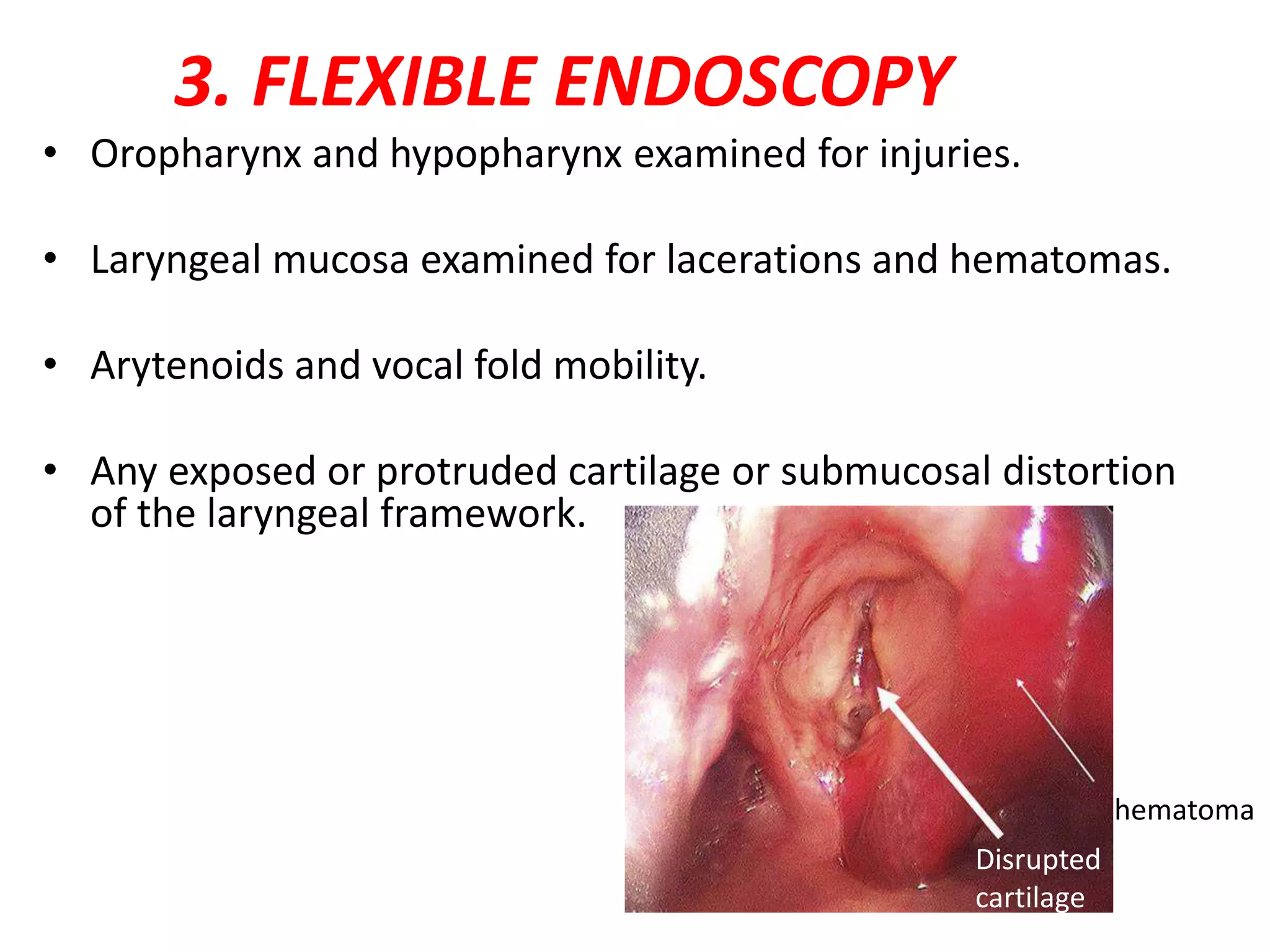 Laryngotracial trauma with anatomy and management | PPTX