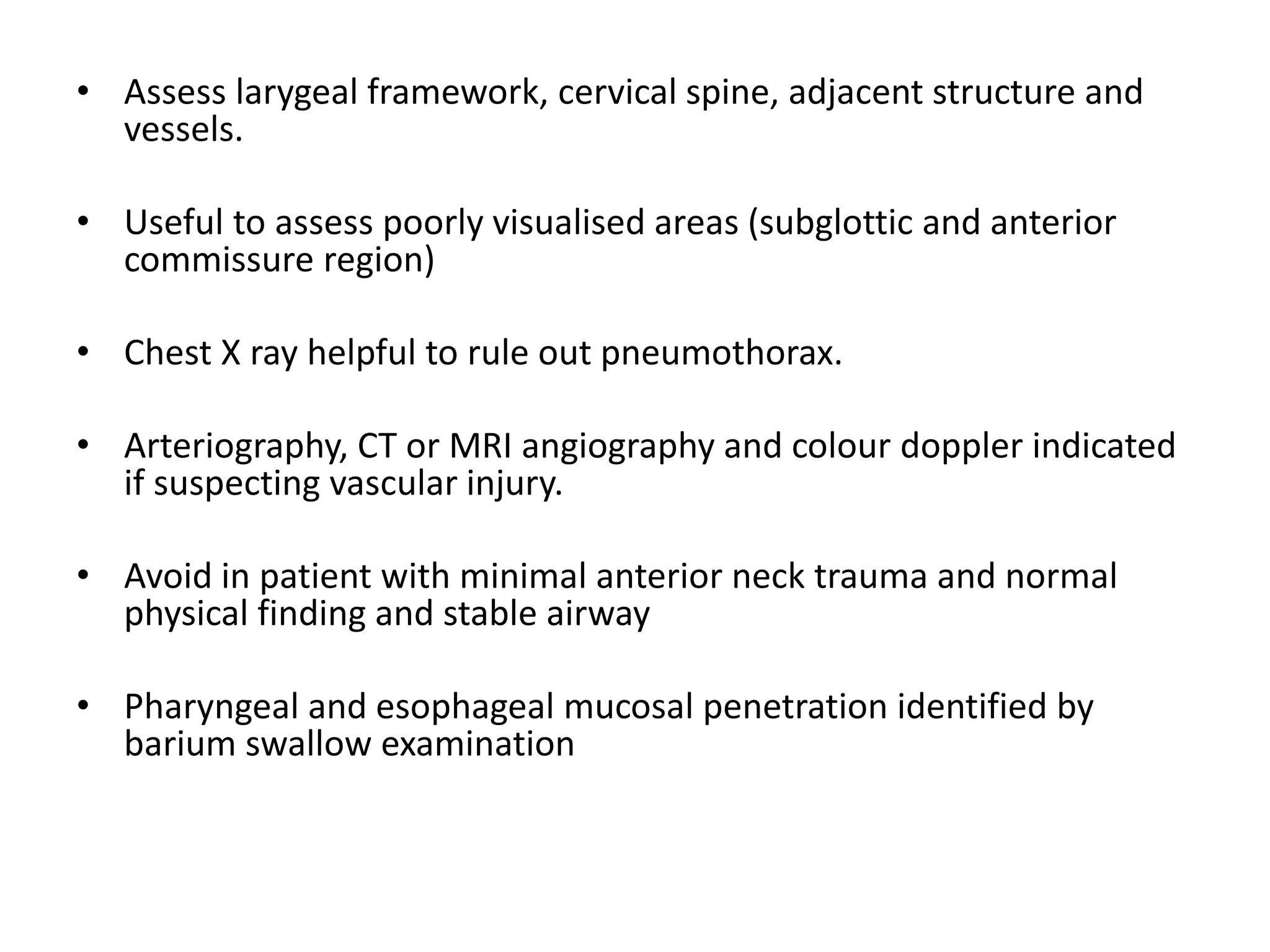 Laryngotracial trauma with anatomy and management | PPTX