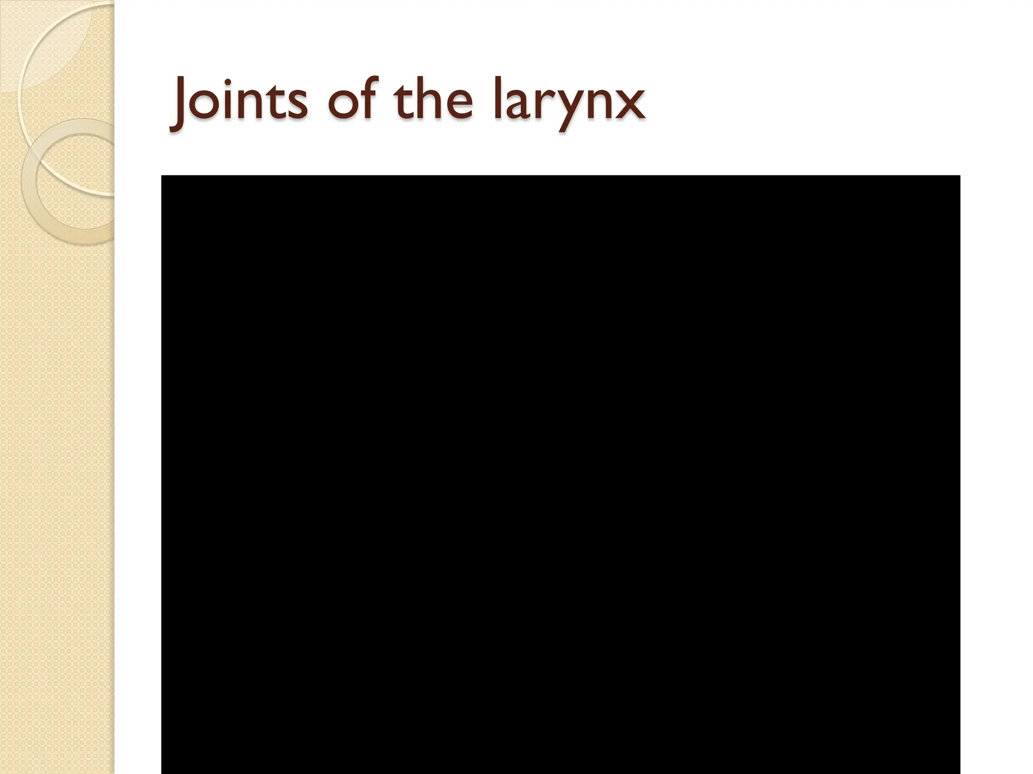Anatomy of larynx(cartilages, joints, membranes and ligaments).pdf