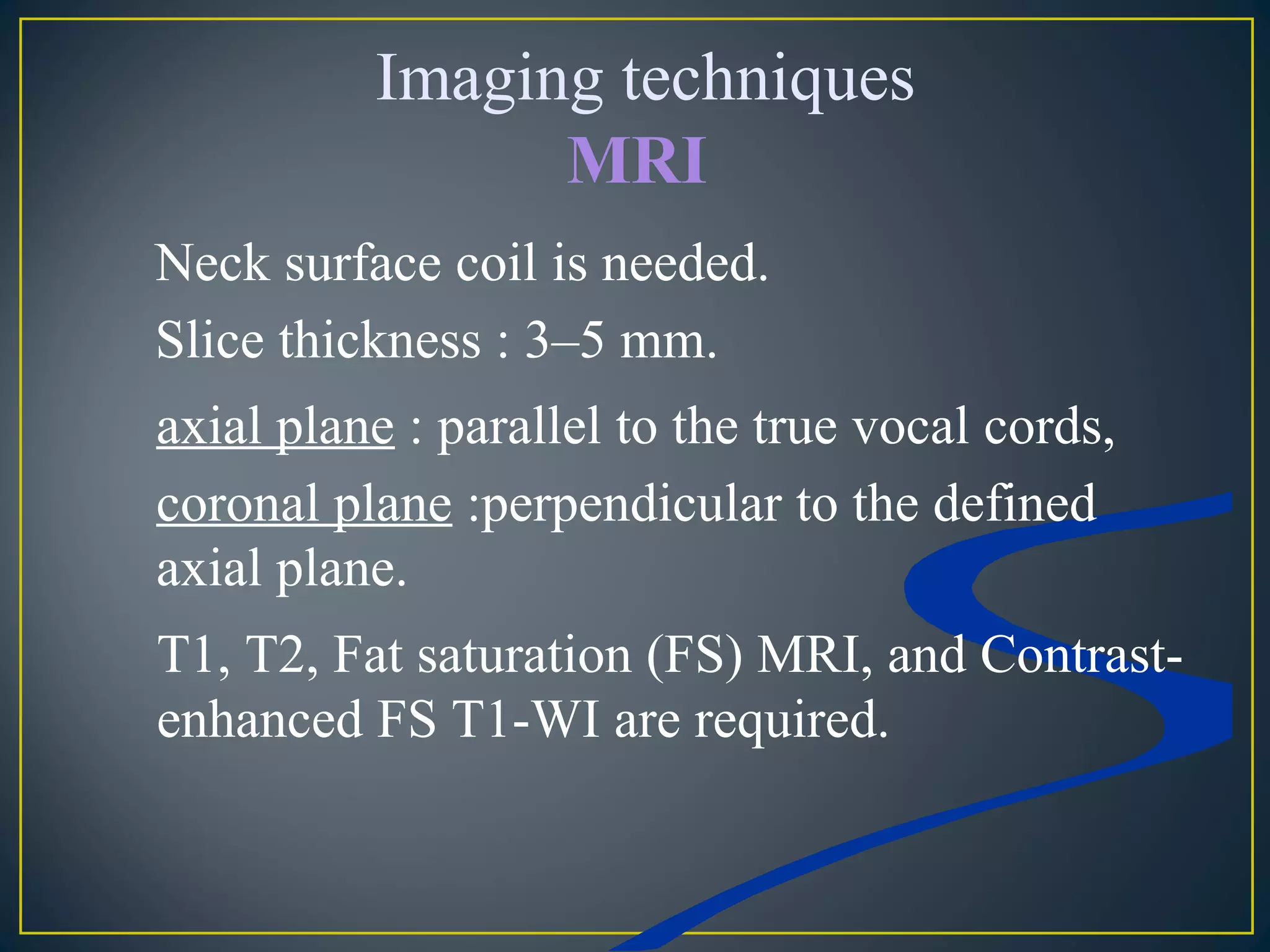 Larynx anatomy CT and MRI | PPT