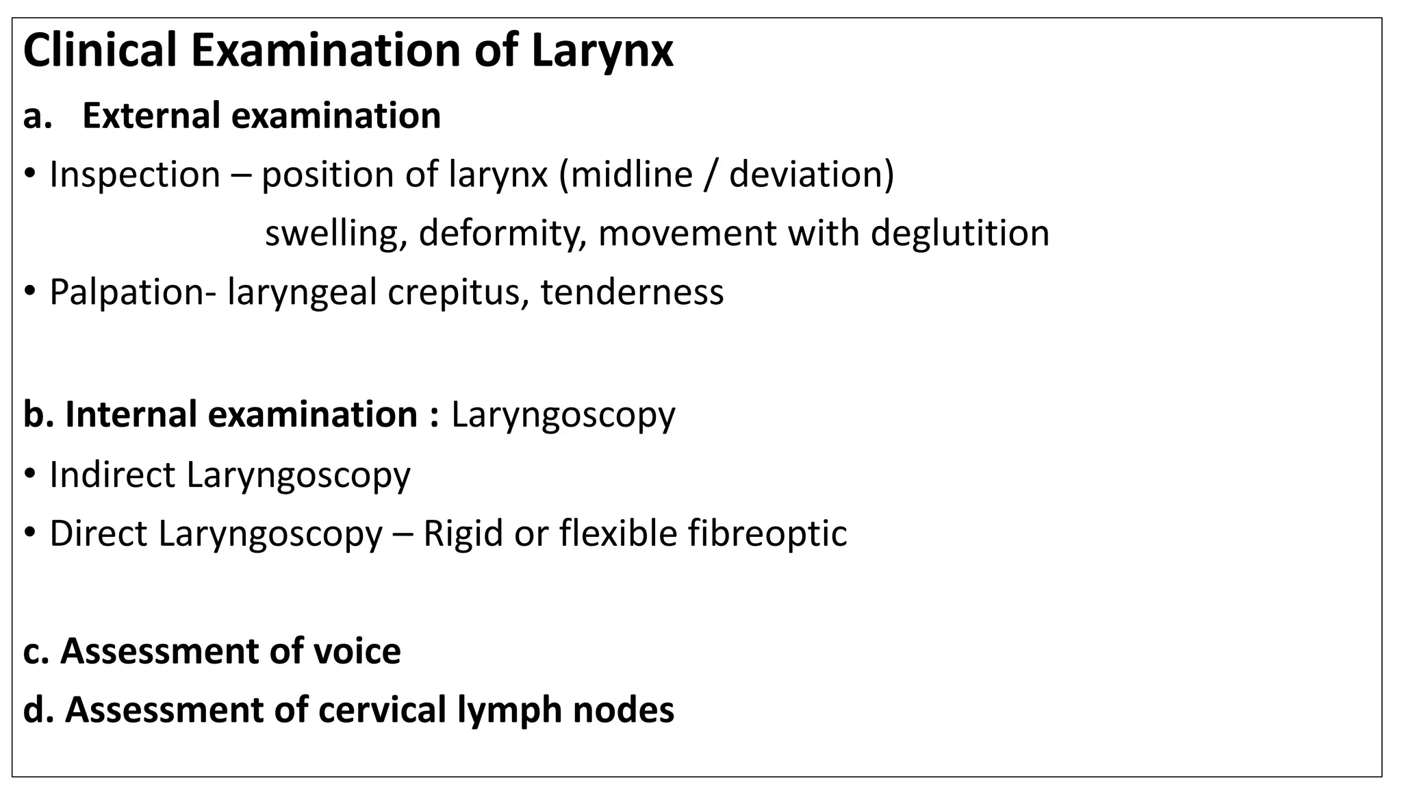 Larynx and upper airway.pptx | Thyroid Disorders | Endocrine and ...