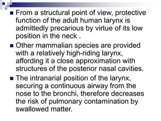 Larynx_Physiology of larynx ent presentat | PPT