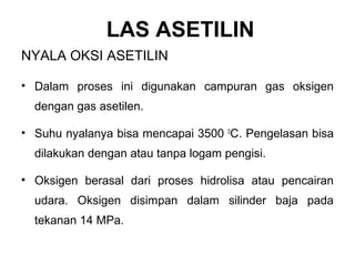 Las asetilin. | PPT
