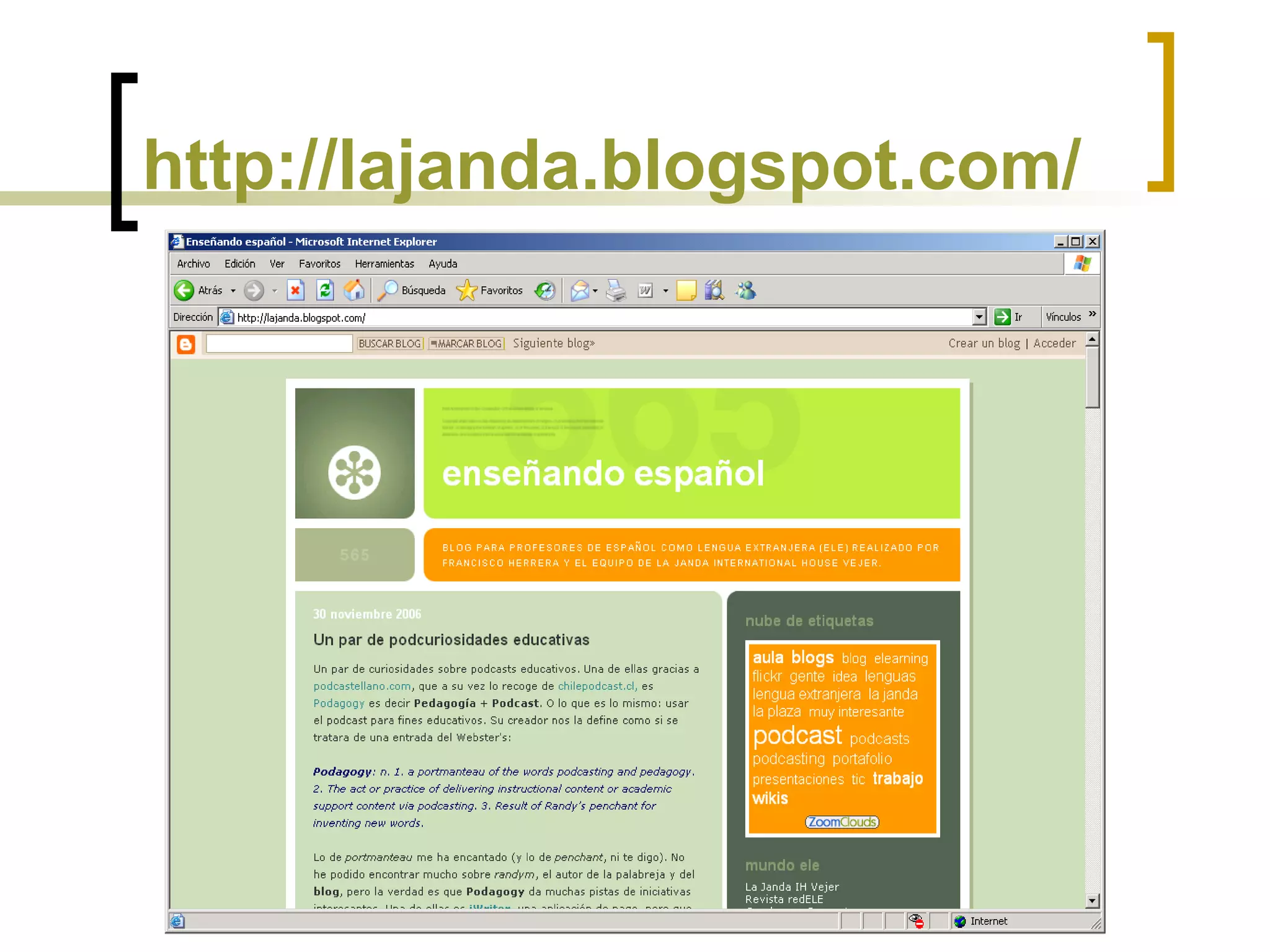 Las destrezas orales en la clase de español | PPT