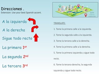 Las direcciones haciendo | PPTX