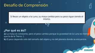Comprendiendo las Fuerzas: Peso, Gravedad y Ley de Hooke en Nuestro ...