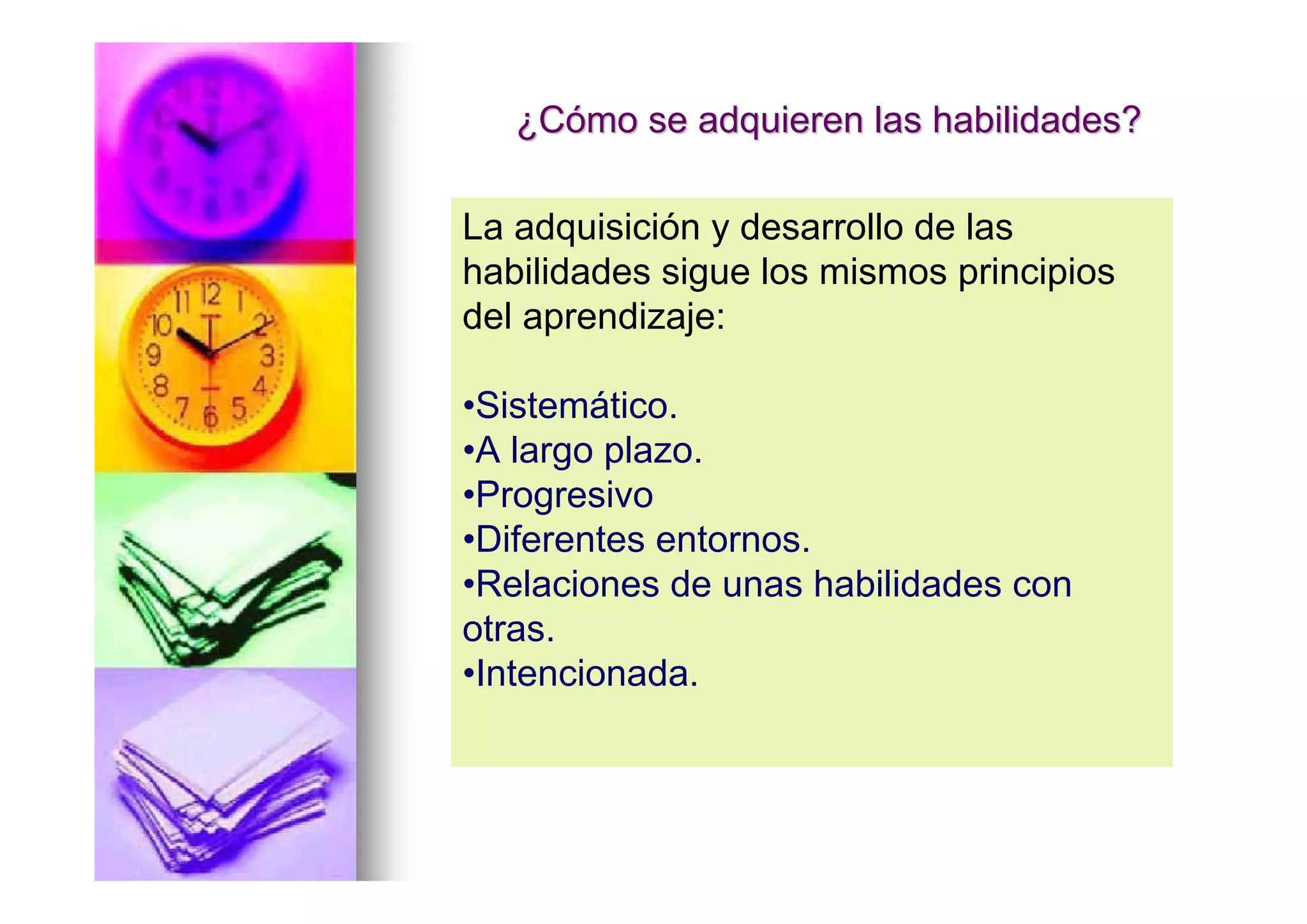 Las habilidades cognitivas | PPT