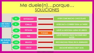 Las partes del cuerpo | PDF