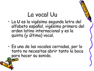 Las Vocales | PPT